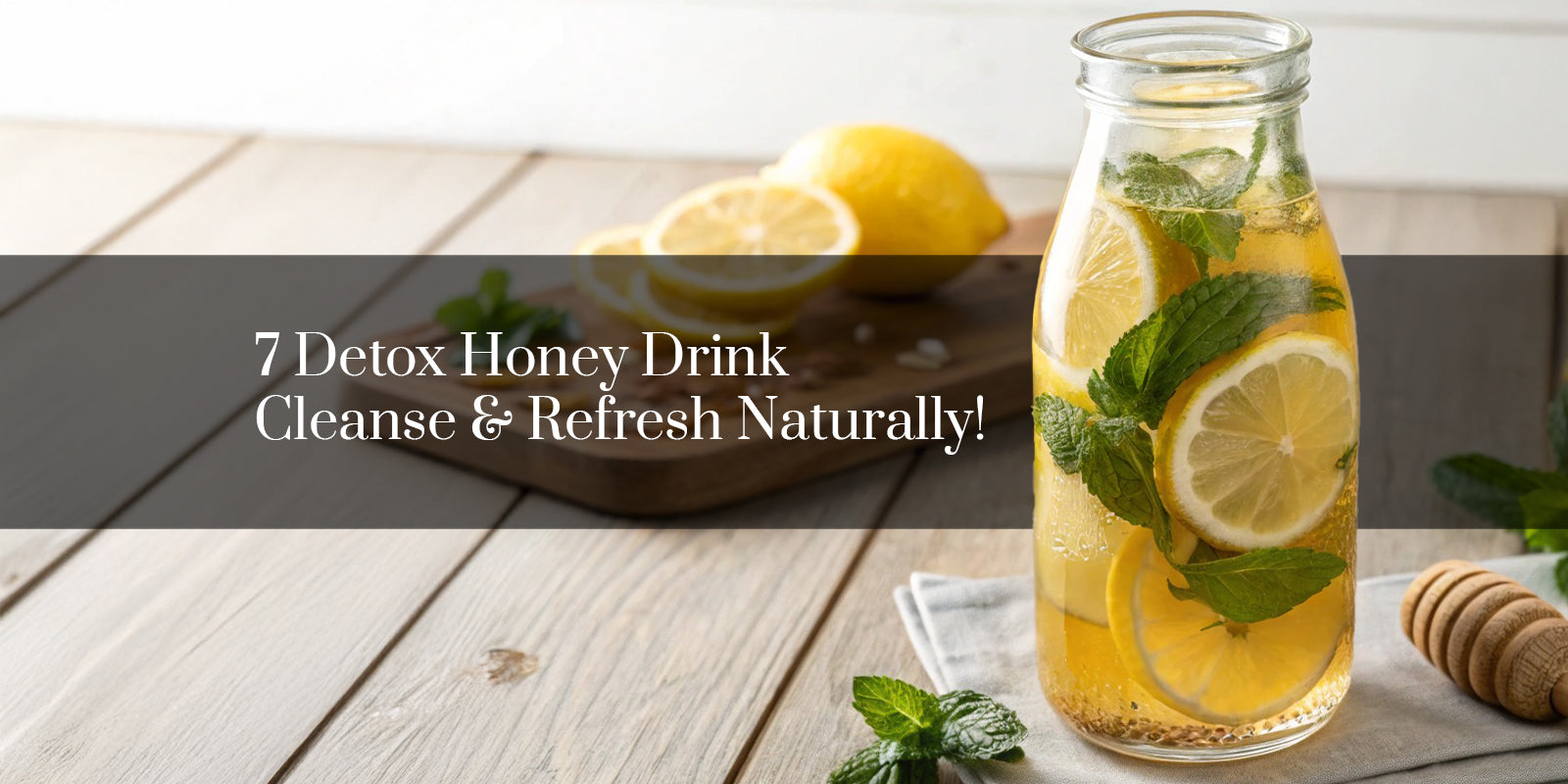 7 Detox Honey Drink - Cleanse & Refresh Naturally! – Shiva Organic