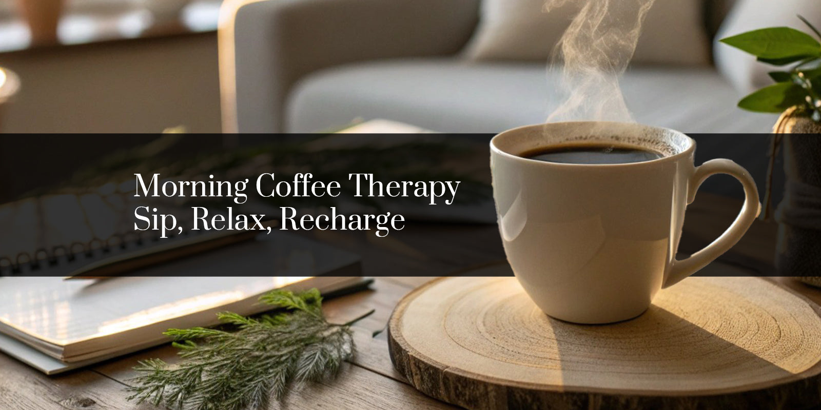 Morning Coffee Therapy - Sip, Relax, Recharge – Shiva Organic