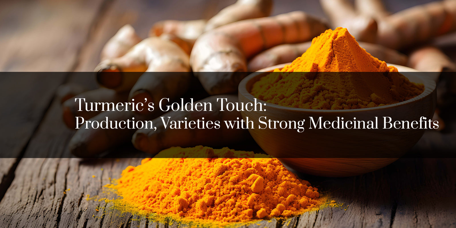 Turmeric's Golden Touch: Production, Varieties with Strong Medicinal ...
