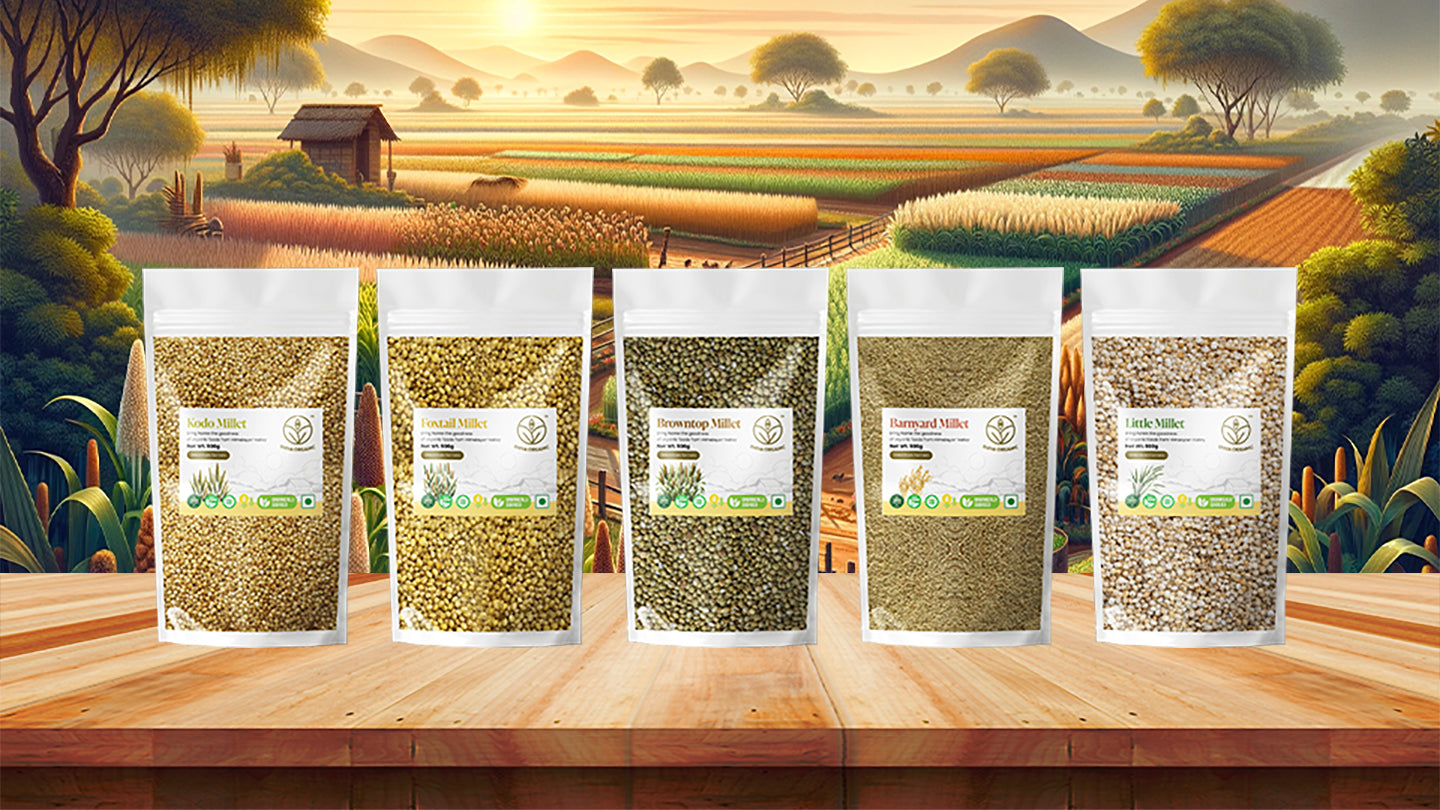 Buy Organic Millets Online | Nutritious & Healthy Millets | Shiva Organic
