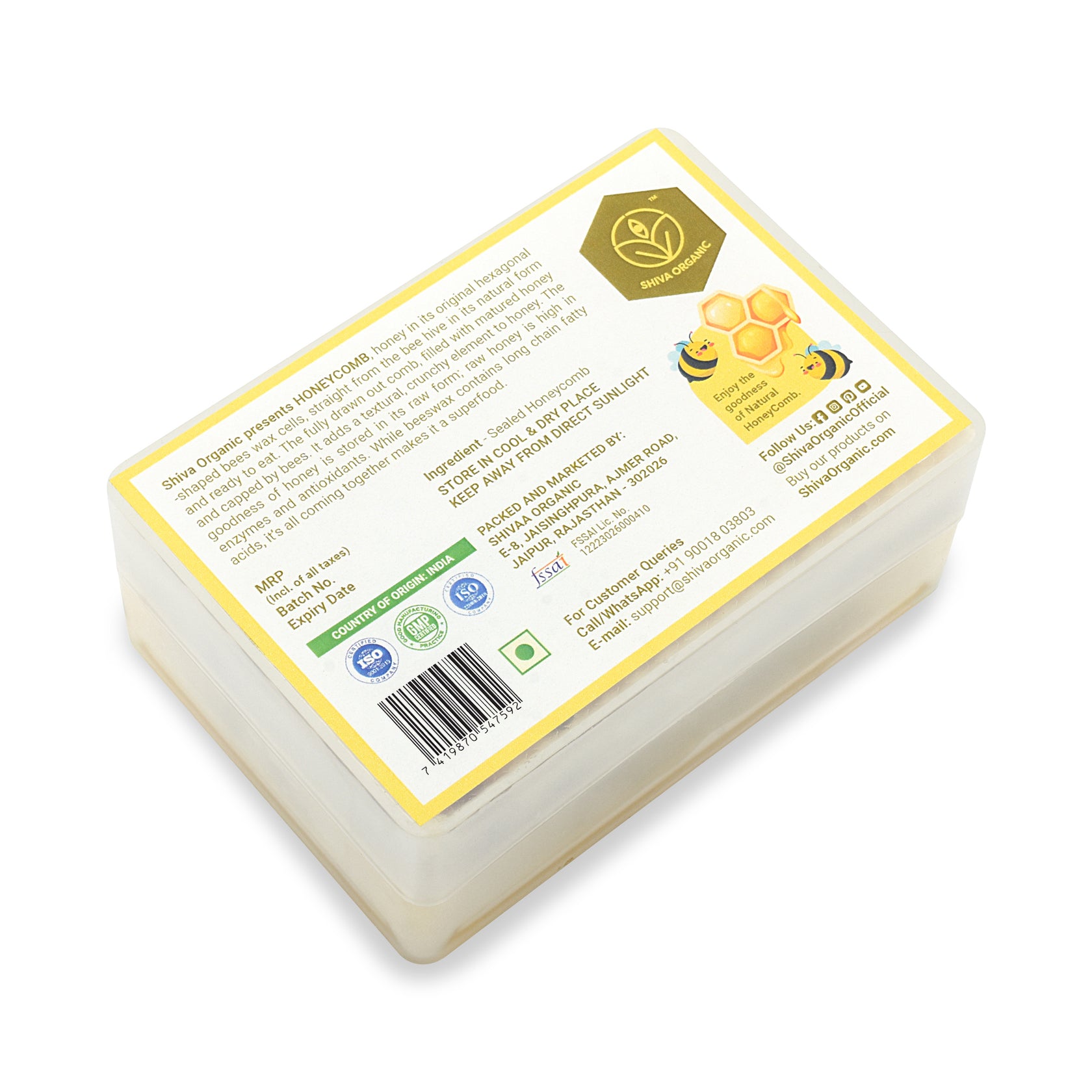 Pure Honey Comb | Shiva Organic