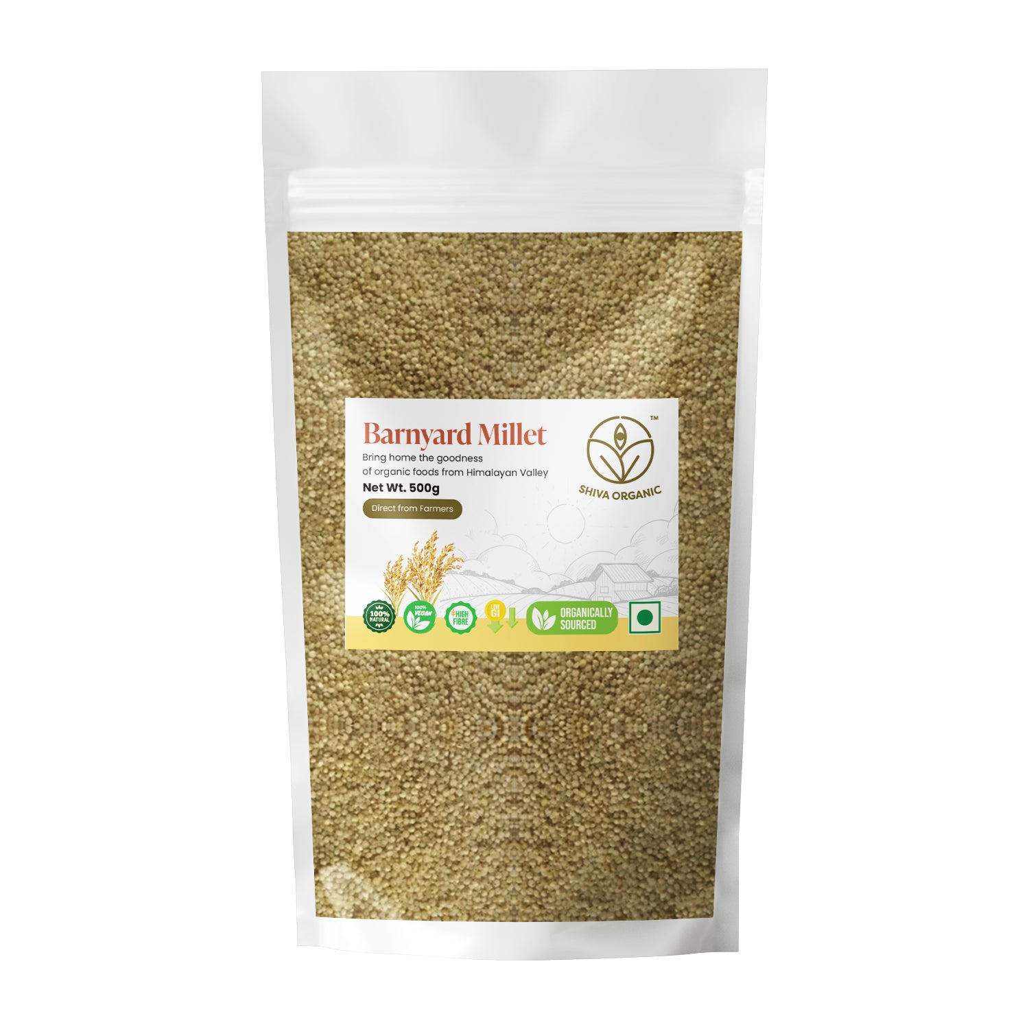 Organic Barnyard Millet | Saanva | Shiva Organic